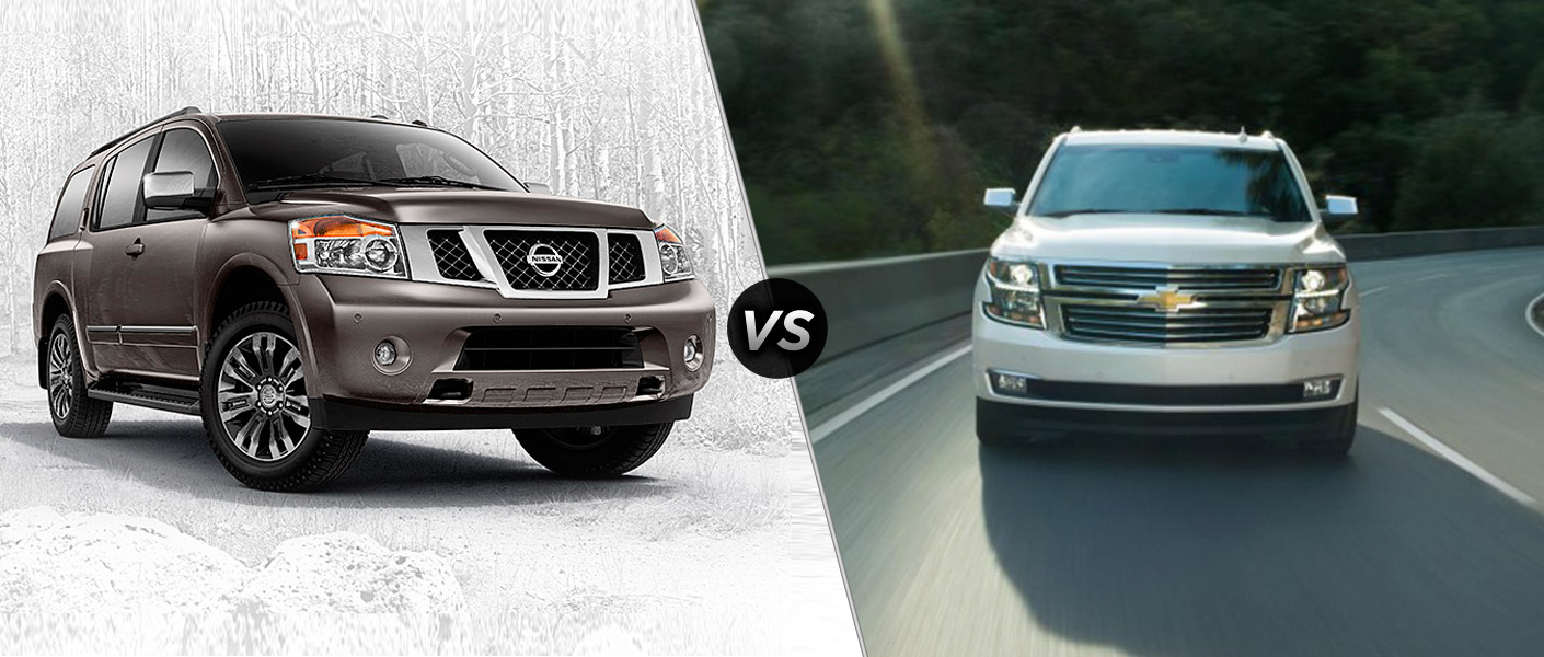 2015 Nissan Armada vs 2015 Chevy Tahoe